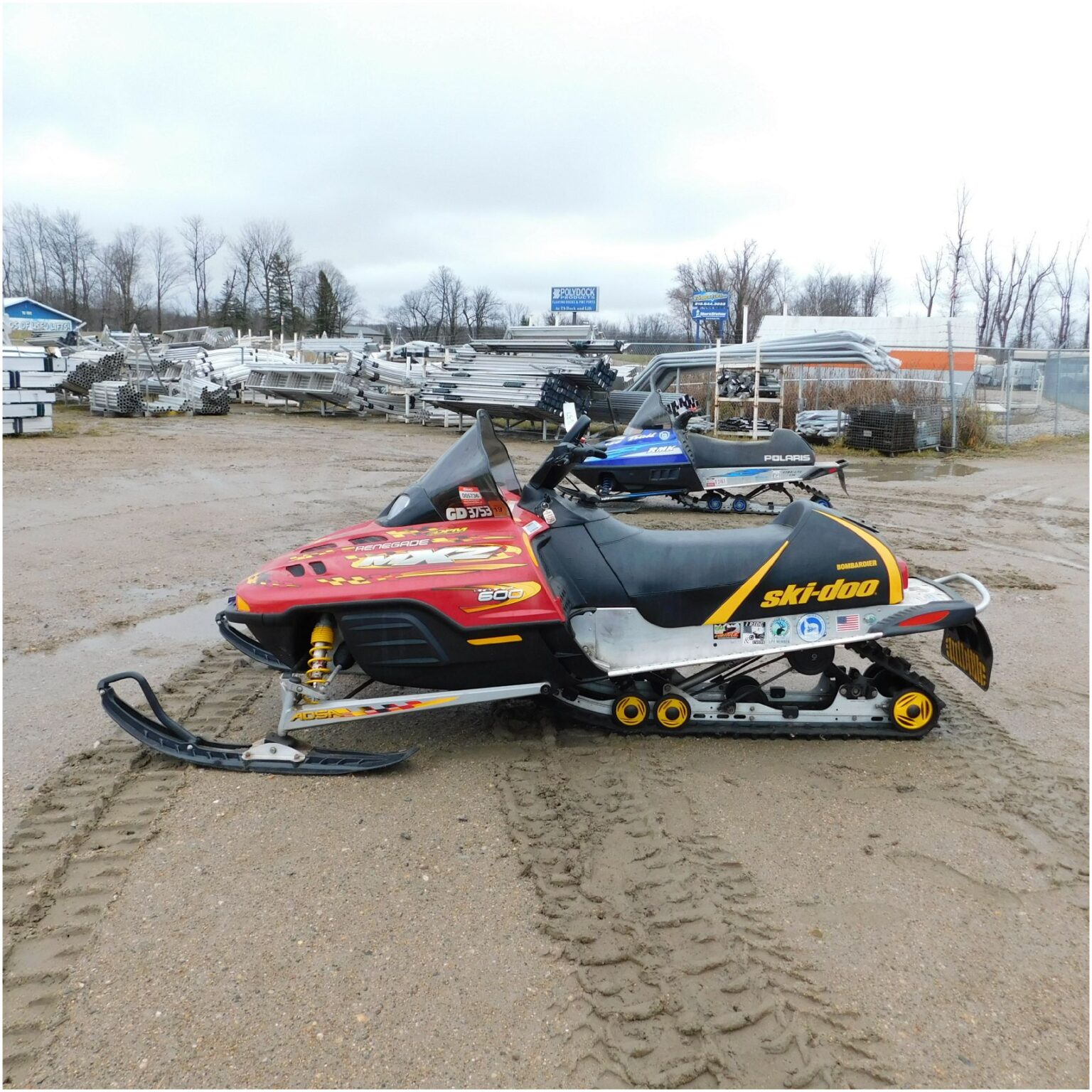 #1637cs 2002 Ski Doo MXZ Renegade 600 – Recreational Salvage
